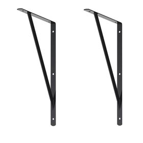 Home Heavy Duty Wall Mount Triangle Shelf Bracket Shelf Support - Set ...