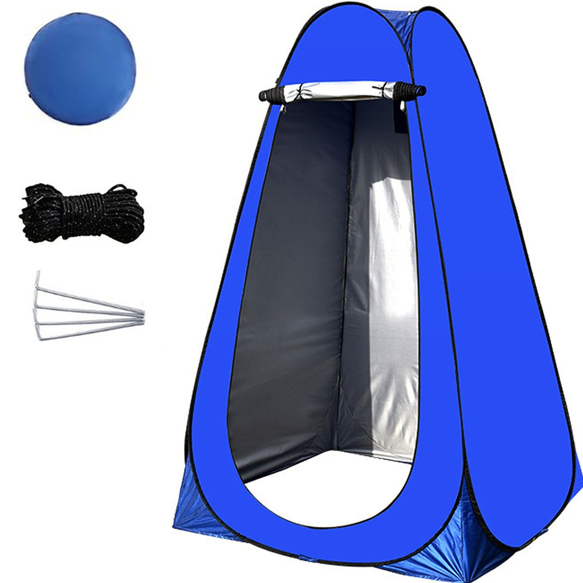 Quick Opening Pop-up Dressing Shower Changing Tent - blue | Shop Today ...