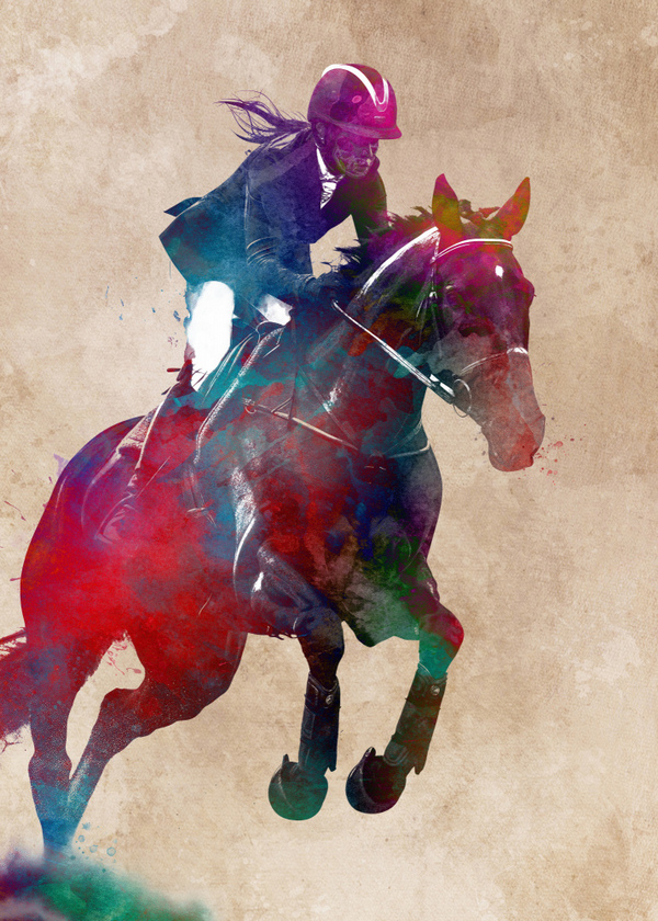 Horse Rider - Poster Unframed | Shop Today. Get it Tomorrow! | takealot.com