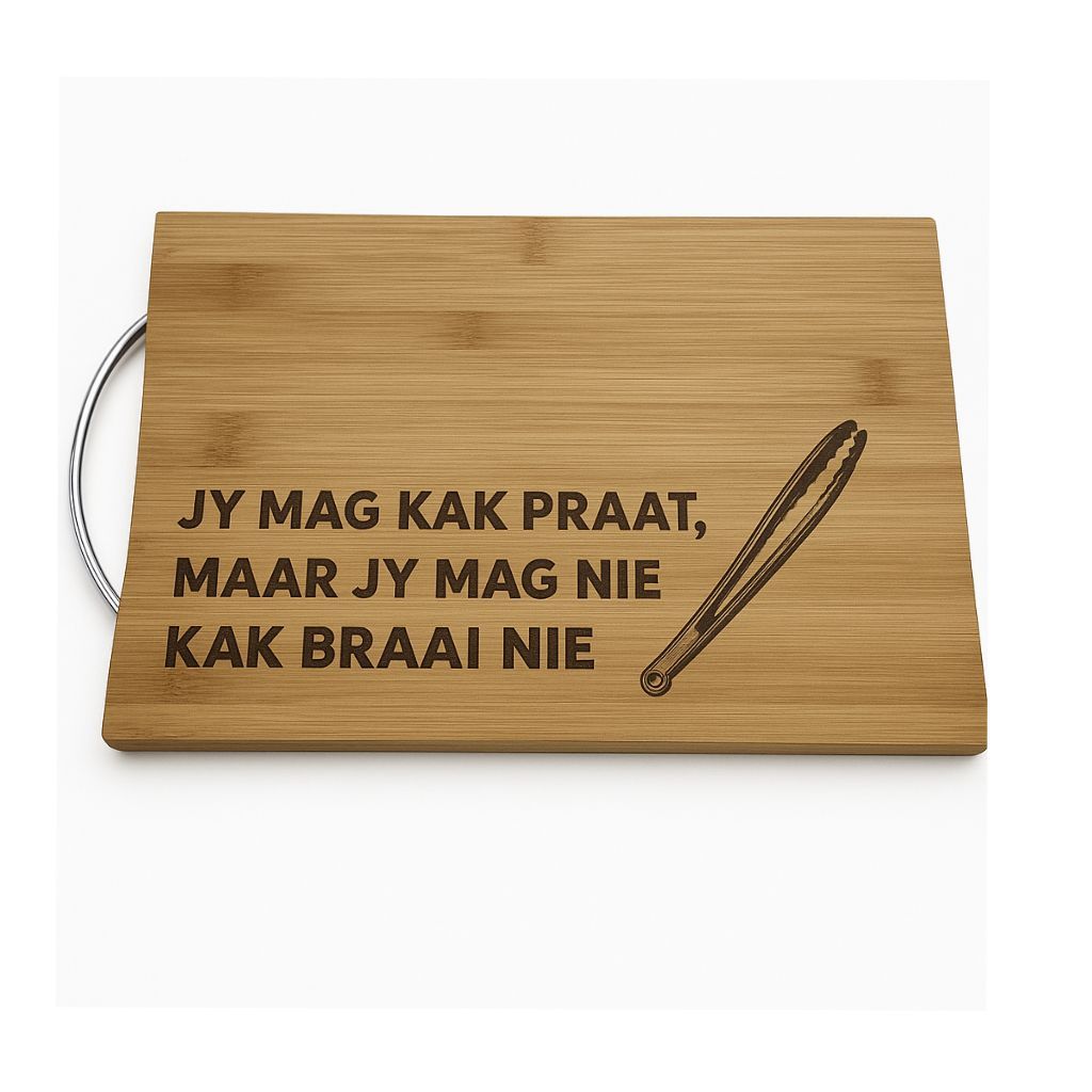Cutting Board - Braai Plankie - Praat Braai | Shop Today. Get it ...