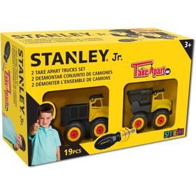 Stanley Jr. "Take-Apart" Dump Truck and Sand Truck Combo Set | Shop ...