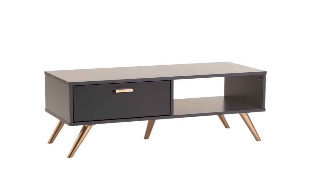 Grey Wood Rectangular Coffee Table | Shop Today. Get it Tomorrow ...