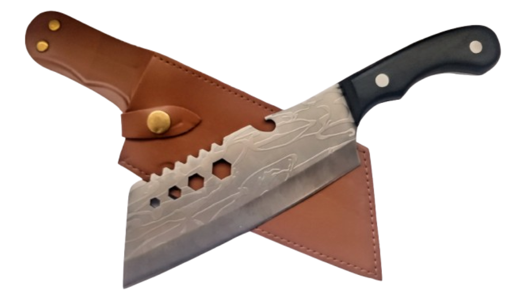 17 '' inch Hunting Cleaver bush wacker hunting knife with sheath | Shop ...
