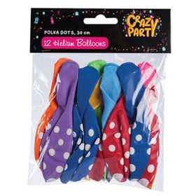 Balloons Helium Polka Dot - 12 Pack | Shop Today. Get it Tomorrow ...