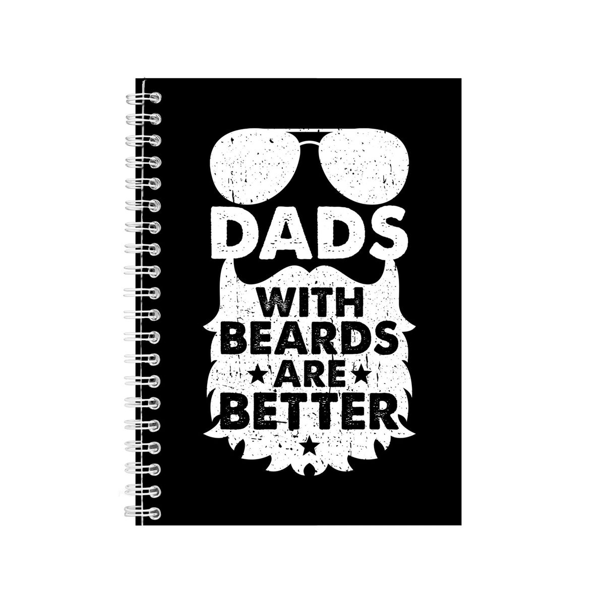 Dads With Beards Notebook Father's Day Gift Idea A5 Notepad 137 | Shop ...