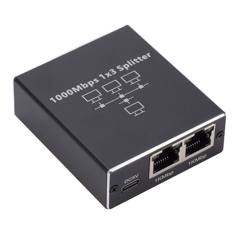 1 To 3 Network Splitter for RJ45 Network Cables | Shop Today. Get it ...