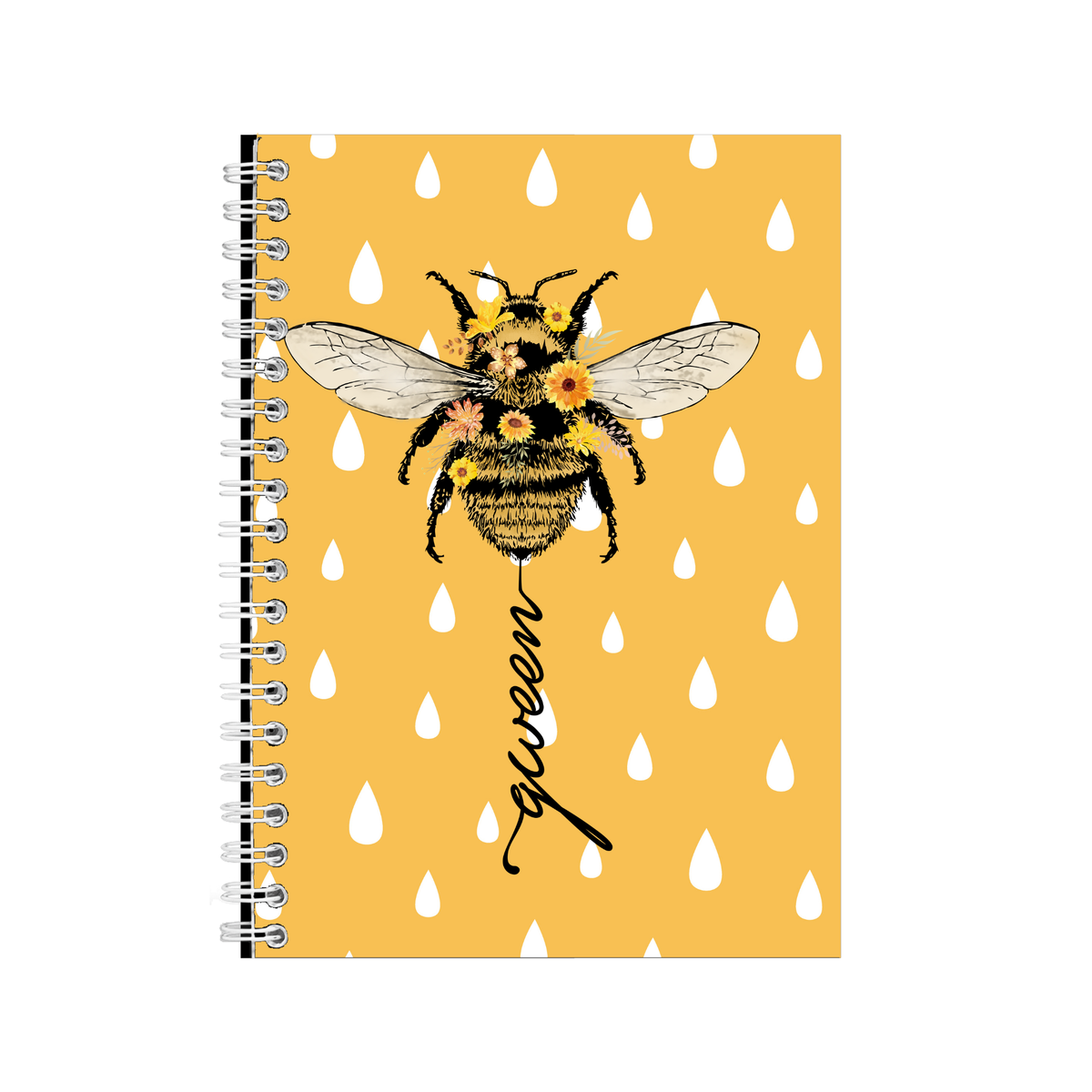 Bee Queen A5 Notebook Pad Lovers Trendy Graphic Birthday Present 028 | Shop Today. Get it ...