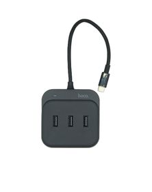 Hoco HB31-Type-C to 4 USB 2.0 -4 in 1 Converter | Shop Today. Get it ...