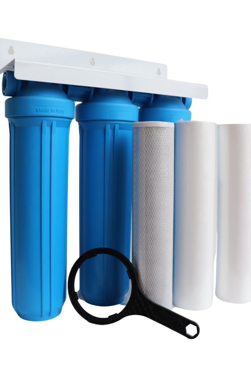 Atlas Filtri 20 Inch Assembled DP Big Trio Filter Housings and Cartridges | Shop Today. Get it ...