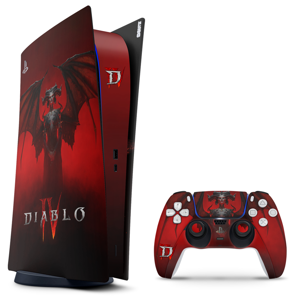 SkinNit Sticker for PS5 Digital - Diablo IV (Sticker Only, Console Not ...