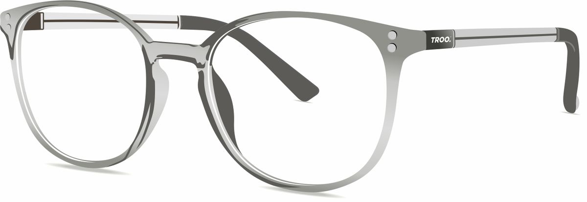 TROO Blue Light Blocking Classic Round Glasses - Gaming/Smartphones ...