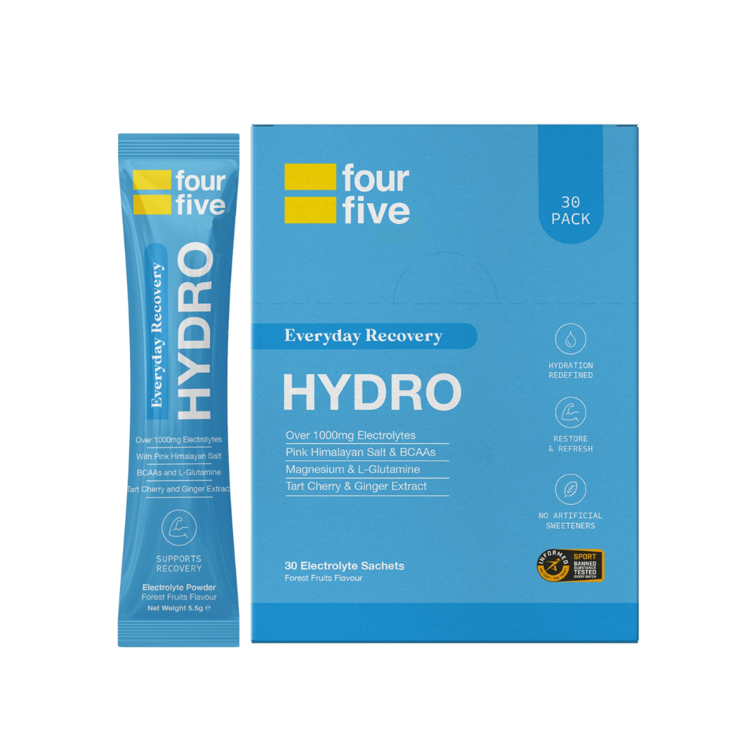 30 Pack Fourfive Hydration Sachets (Recovery Blend) Hydro Electrolytes ...