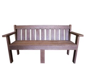 1.6m Royal Bench 3 Seater Brown | Shop Today. Get it Tomorrow ...