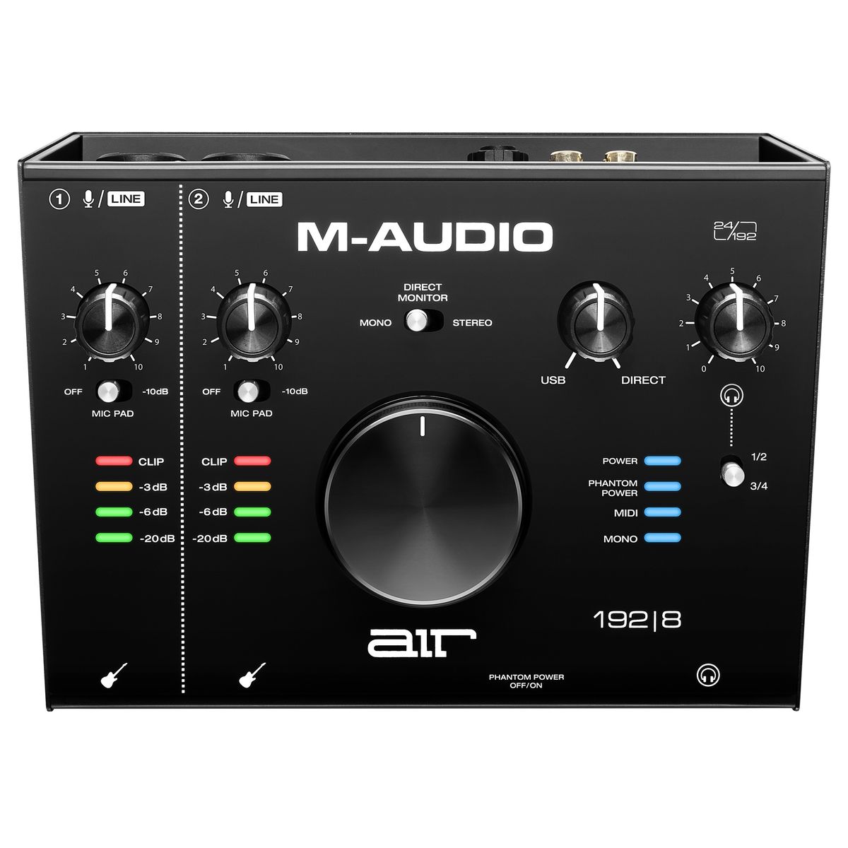 M-Audio Air 192X8 : 2 In 4 Out USB Audio Interface | Shop Today. Get it ...