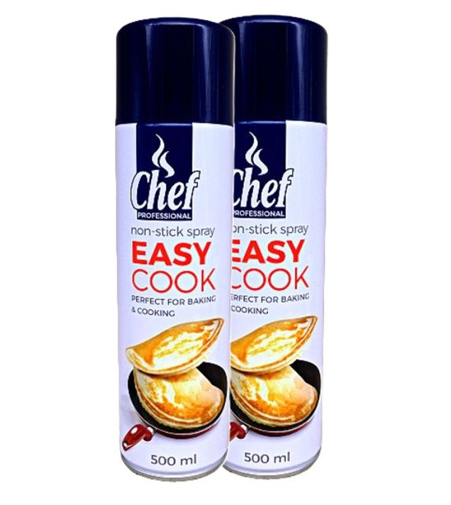 Chef Professional Spray Non stick Spray - 2x 500ml Units | Shop Today ...