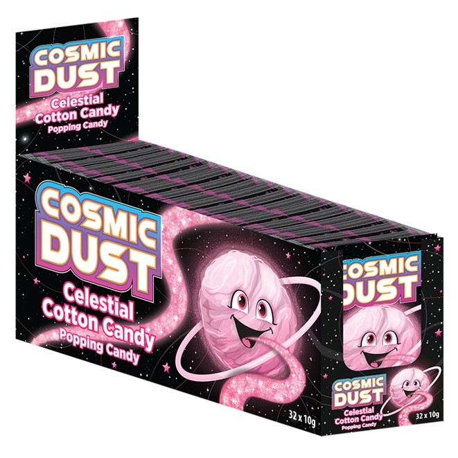 Cosmic Dust - Popping Candy - Celestial Cotton Candy 10g x 32 | Shop ...