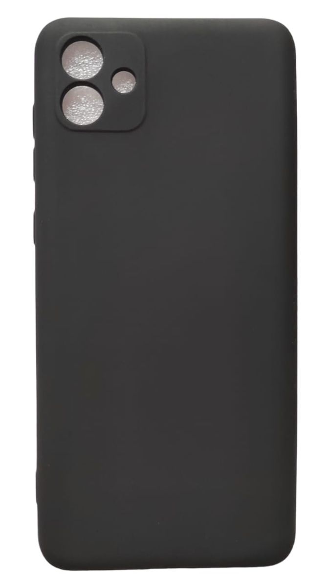 Liquid Silicone Black Shockproof Back Cover for Samsung Galaxy A04e ...