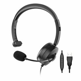 Astrum Wired USB Mono Headset with boom Mic for Gaming and Chat - HU620 ...
