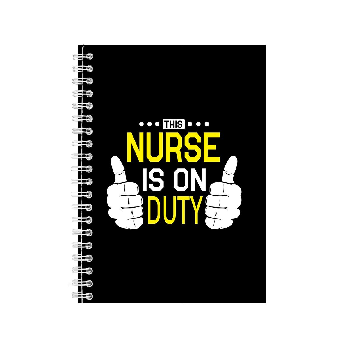 Nurse Is On Duty Notebook Nurse Gift Idea A5 Notepad 147 | Shop Today ...