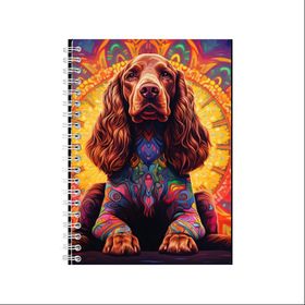 Psychedelic English Cocker Spaniel 1 A5 Notepad Christmas Gift | Shop ...