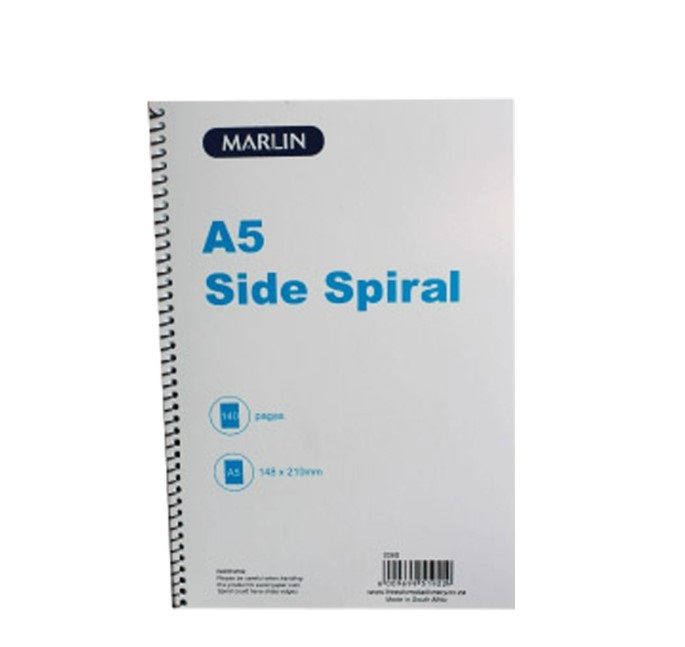 Marlin- A5 140 Page Side Spiral Shorthand Pad (Pack Of 12) | Shop Today. Get it Tomorrow ...