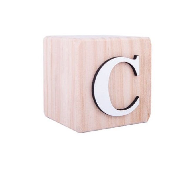 Wooden Alphabet Blocks - C | Shop Today. Get it Tomorrow! | takealot.com