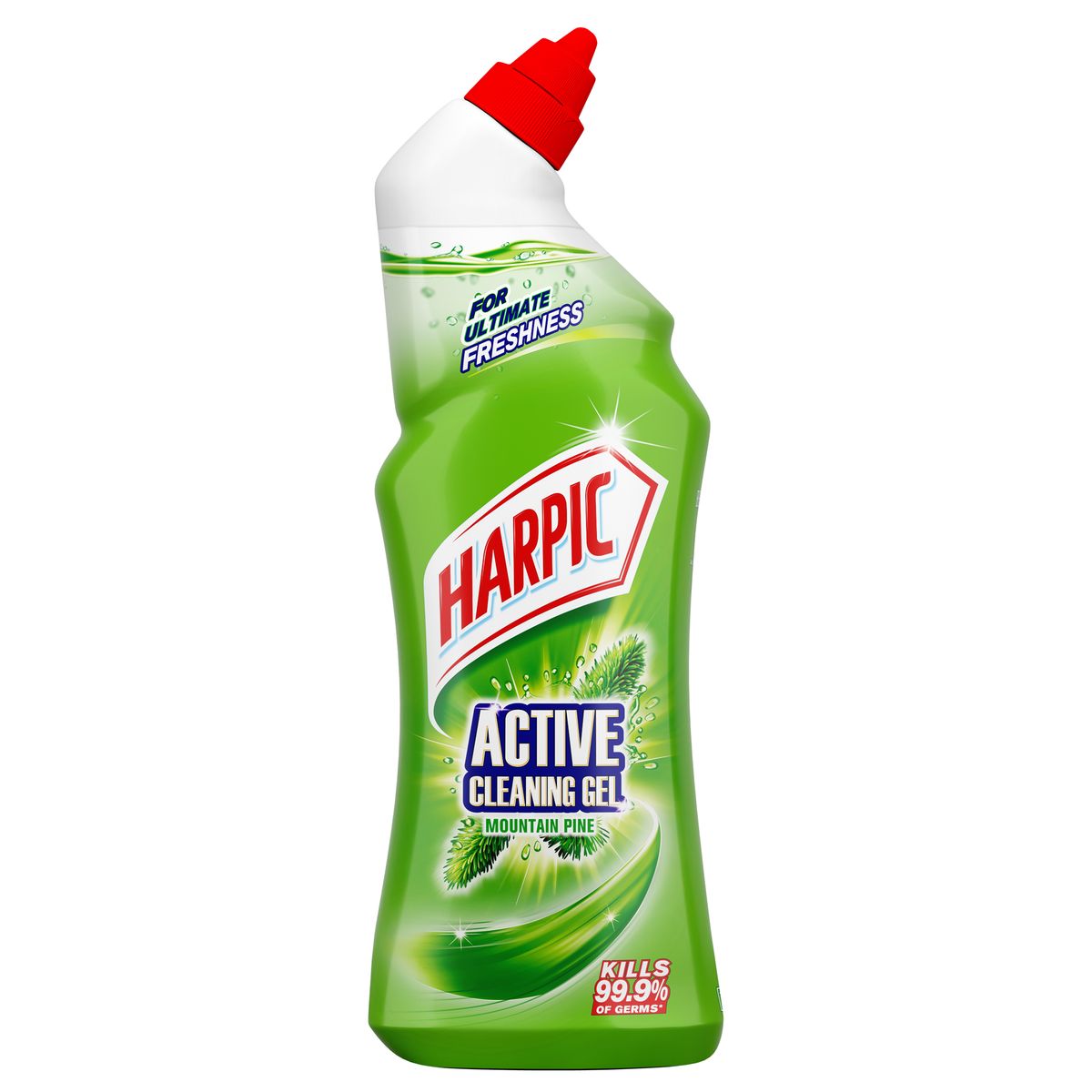 Harpic 750ml, Active Cleaning Gel, Toilet Cleaner, Pine | Shop Today ...