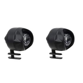 2 Piece - LED Clip-On Headlights For Shoes - Black | Shop Today. Get it ...