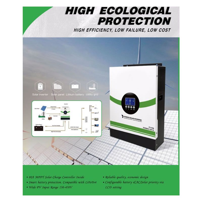 Inverters - 3000W MPPT 80A Solar Hybrid Inverter FS-I006 for sale in ...