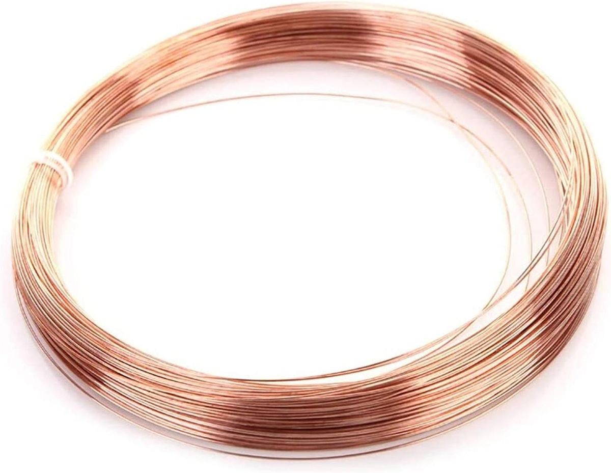 Craft Copper Wire String Line Coil Jewellery,Art & Electrical 5M | Shop ...