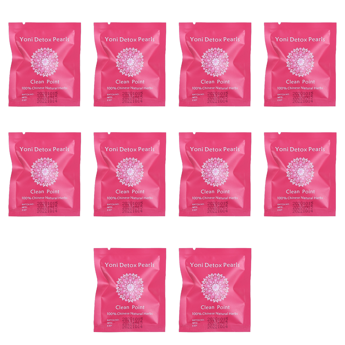 Yoni detox pearl Nature Herbal Detox Pearls Clearing Tampons 10pcs ...