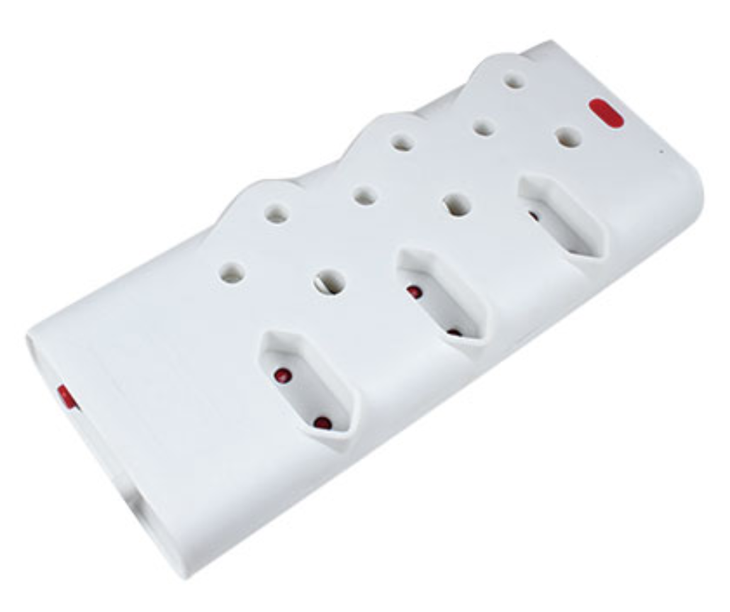 3x16A + 3x2 Pin Euro Multiplug With Overload | Shop Today. Get it ...