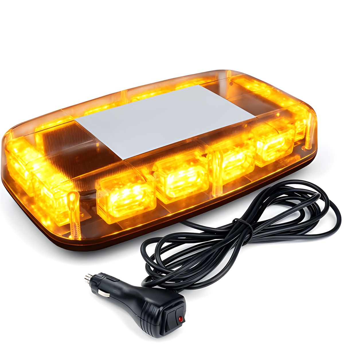 48 LED Roof Top Strobe Lights LED Warning Strobe Light with Magnetic ...