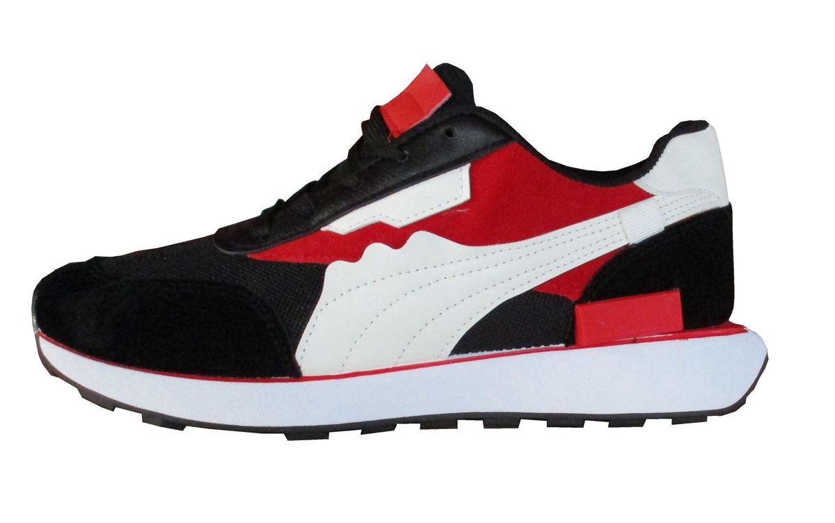 Women's Running Shoes - Black/Red/White, Stylish & Functional, Sotto ...
