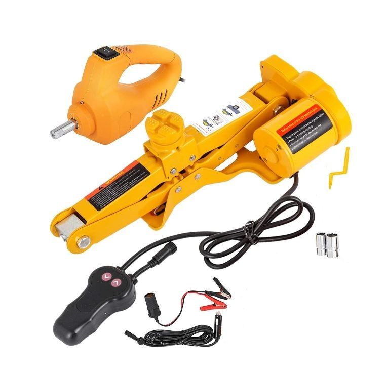 2 Ton Electric Car Jack With Wrench Tool Set | Shop Today. Get it ...