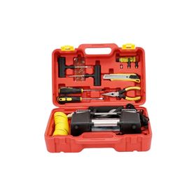12V Portable Car Air Pump Repair Tool Box Set | Shop Today. Get it ...