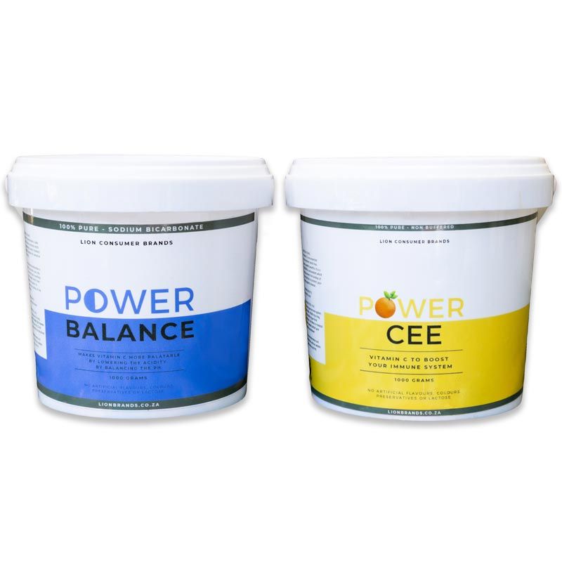 Power CEE Vitamin C Starter Pack 1kg Power CEE PLUS 1kg Power Balance ...