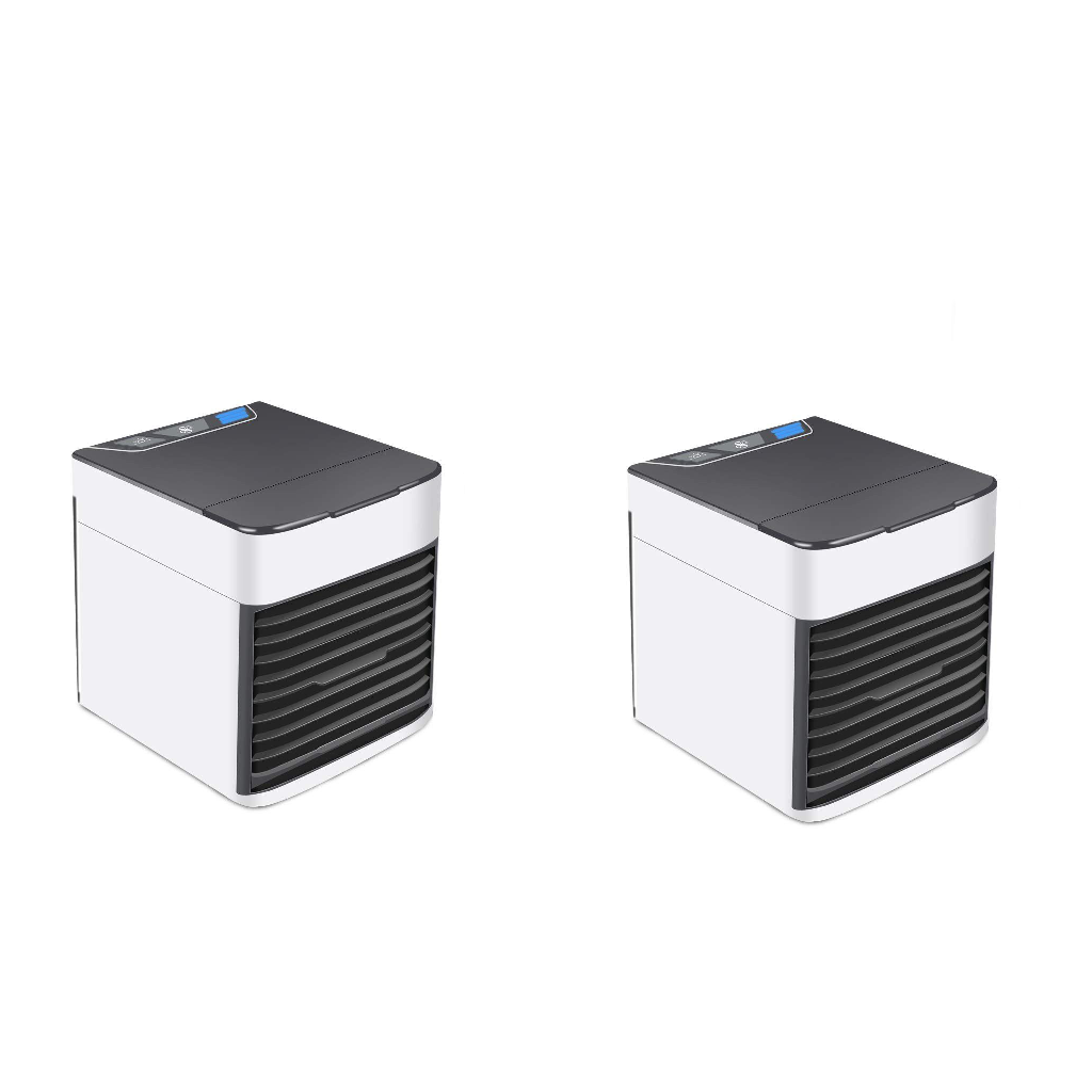 2 Pack-Mini air cooler Portable small air conditioner, office USB spray ...
