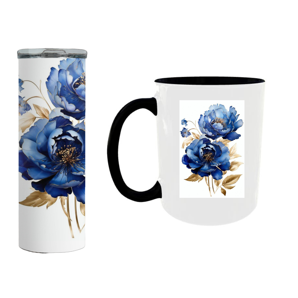Blue Flower Coffee Cup Combo | Shop Today. Get it Tomorrow! | takealot.com