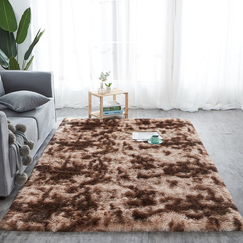 Fluffy Carpet Dark Brown Mix - Rug | Shop Today. Get it Tomorrow ...