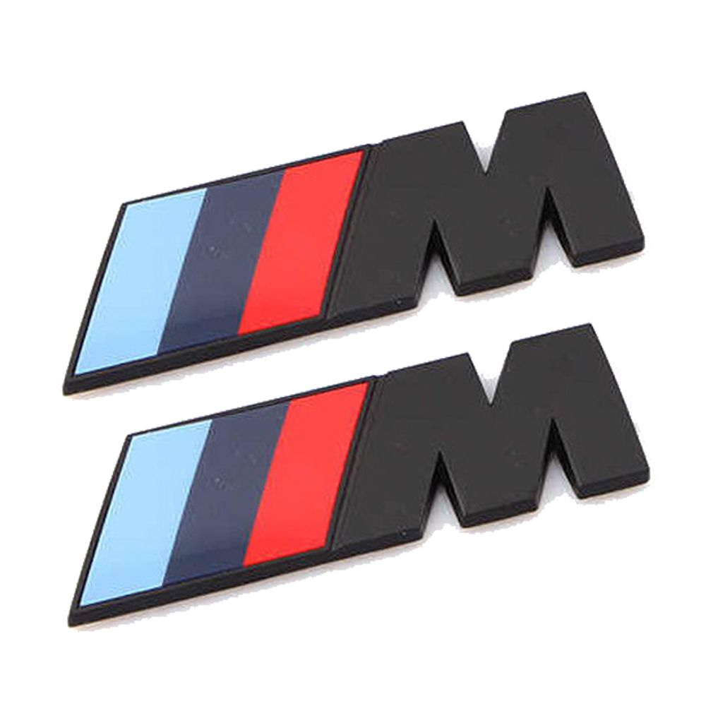 M-BADGE-45X2, M Power Badges For BMW Sedan Fender | Shop Today. Get it ...