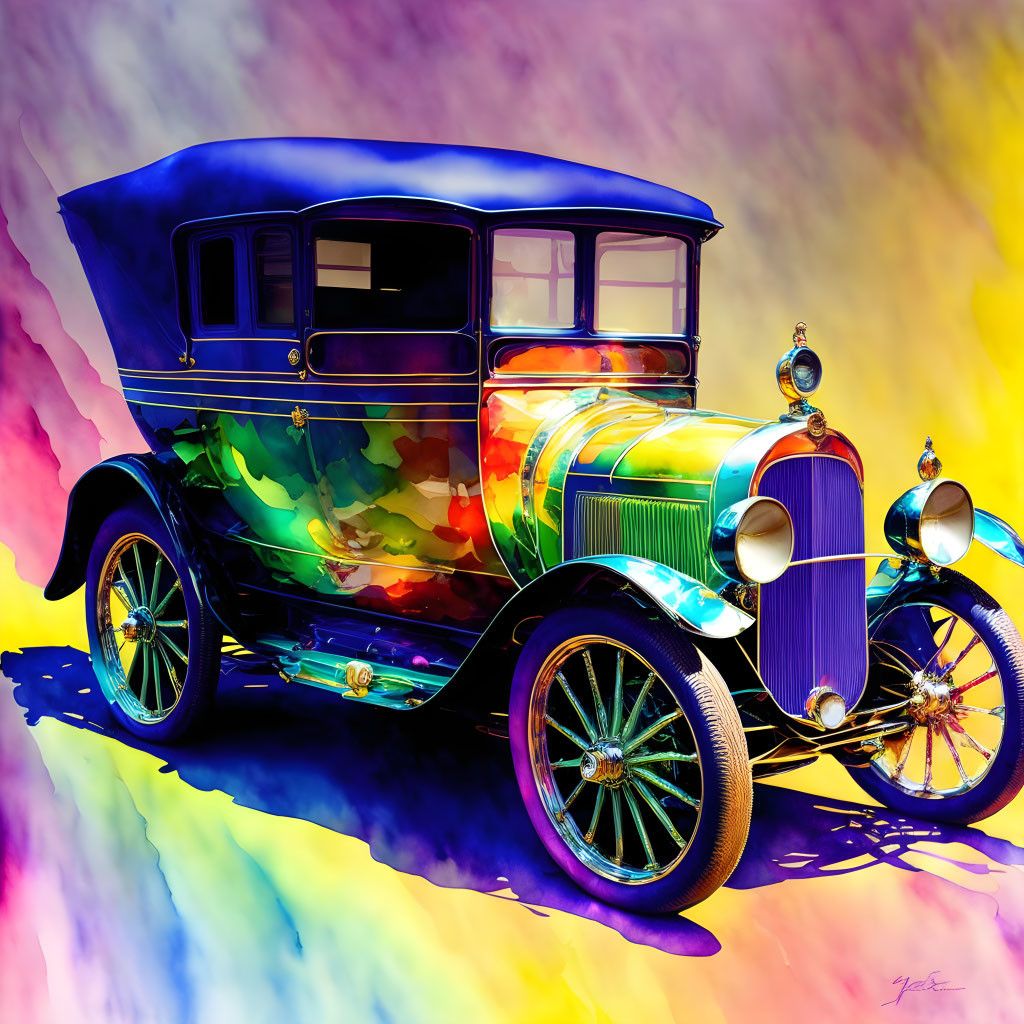 Canvas Wall Art - Ford Model T Artwork | Shop Today. Get it Tomorrow ...