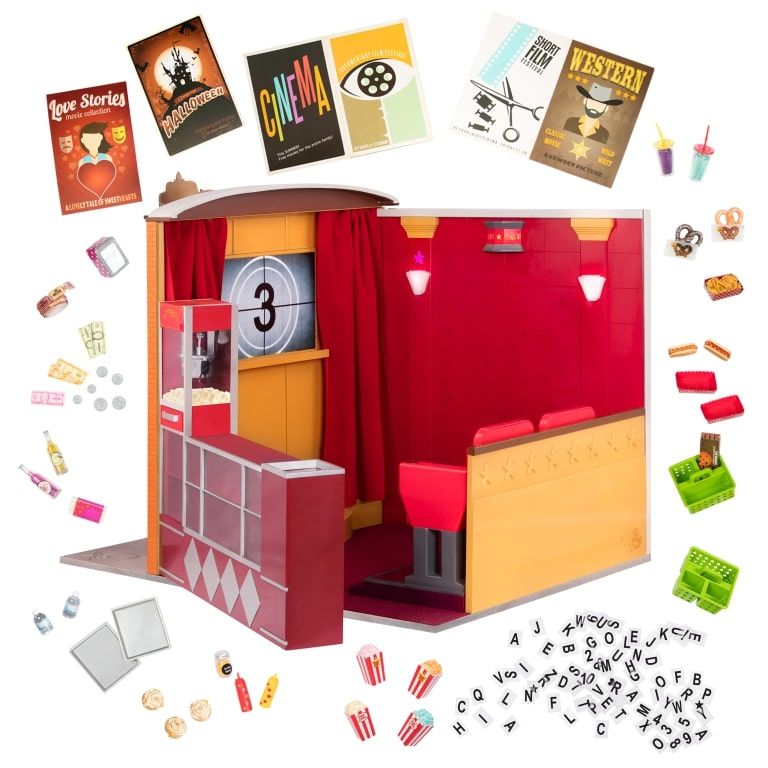 Our Generation Movie Theatre Set - OG Cinema | Shop Today. Get it ...