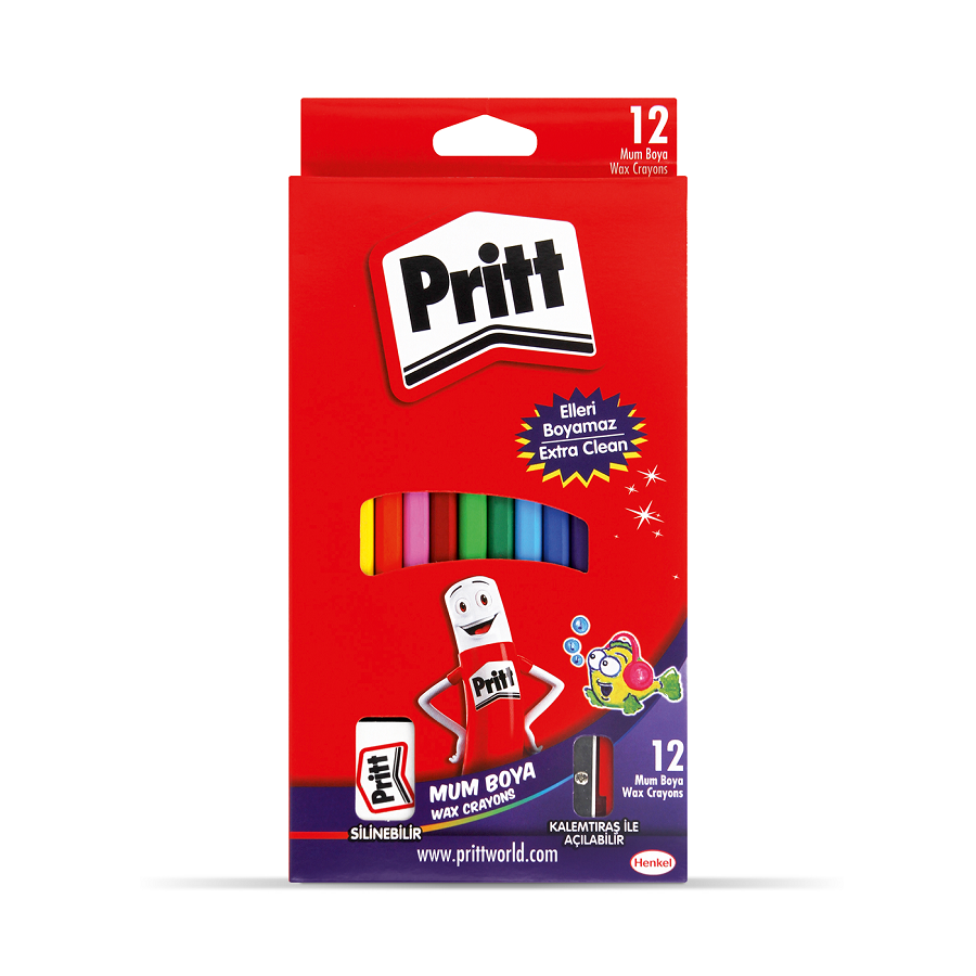 Pritt Wax Crayons 12 Pack | Shop Today. Get it Tomorrow! | takealot.com