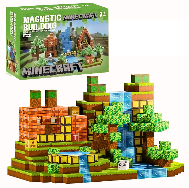 Minecraft Magnetic Blocks Scene Building - 150 Piece | Shop Today. Get ...
