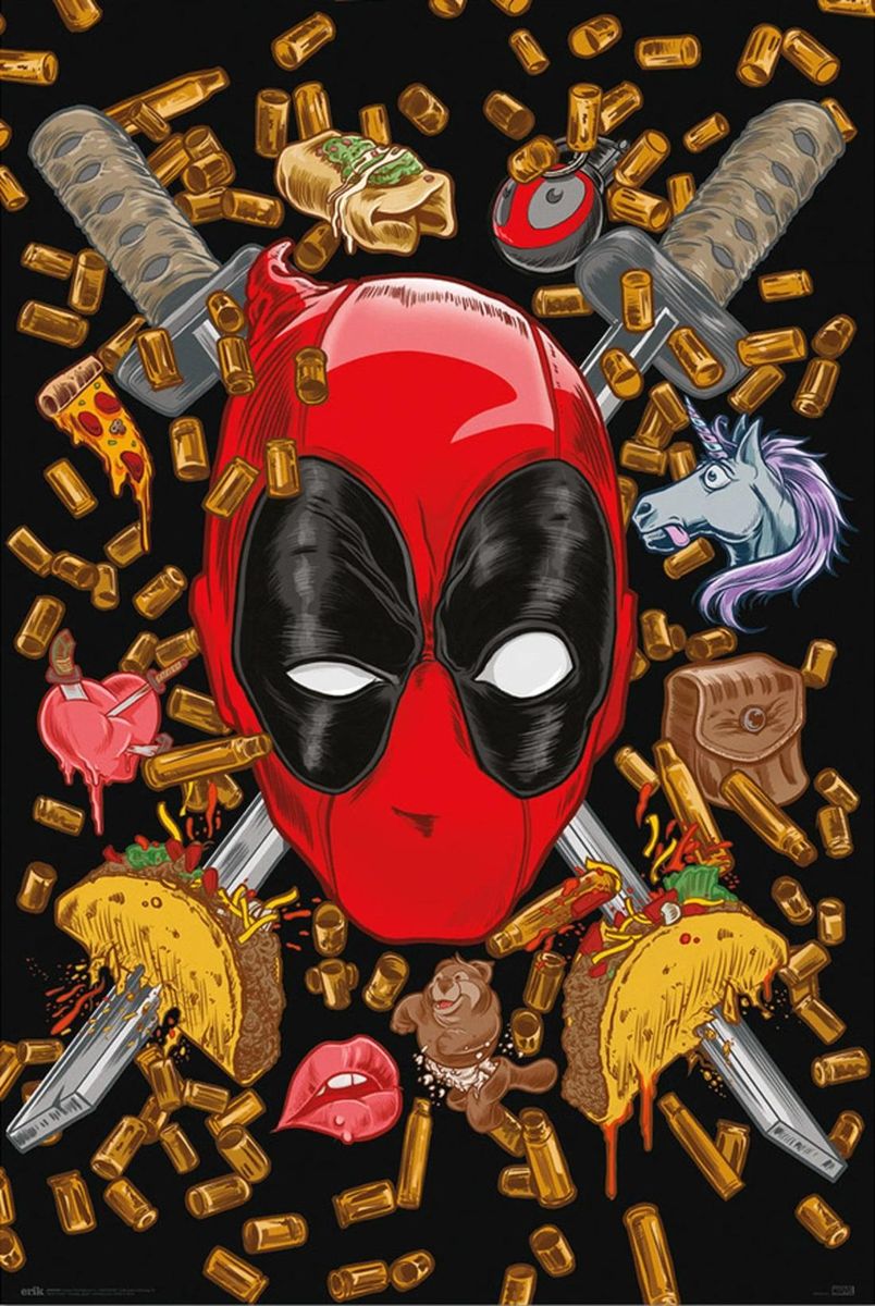 Marvel: Deadpool (Bullets) Poster | Shop Today. Get it Tomorrow ...