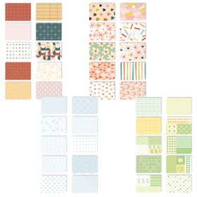 Craft Decorative Scrapbooking Paper Pad Notebooks Set Of 4 (50 Pages ...