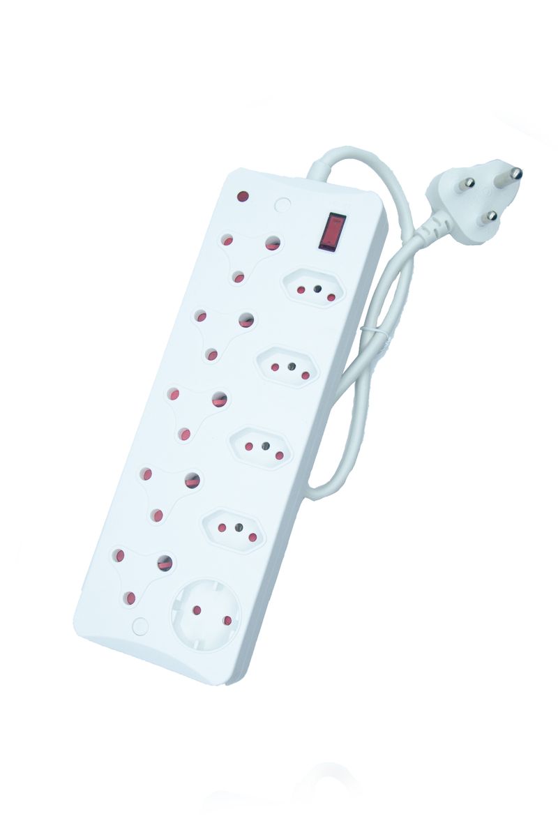 Condere Socket Power Strip,10-Way Multi Long Power Strip HL-CM2010 ...