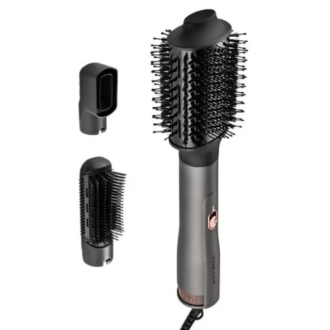 Sokany 1600W 3-in-1 Hot Air Comb Hair Straightener, Dryer, Curler Kit ...