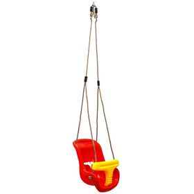 Red Swing for Toddlers Outdoors Play - 45x36x38cm | Shop Today. Get it ...